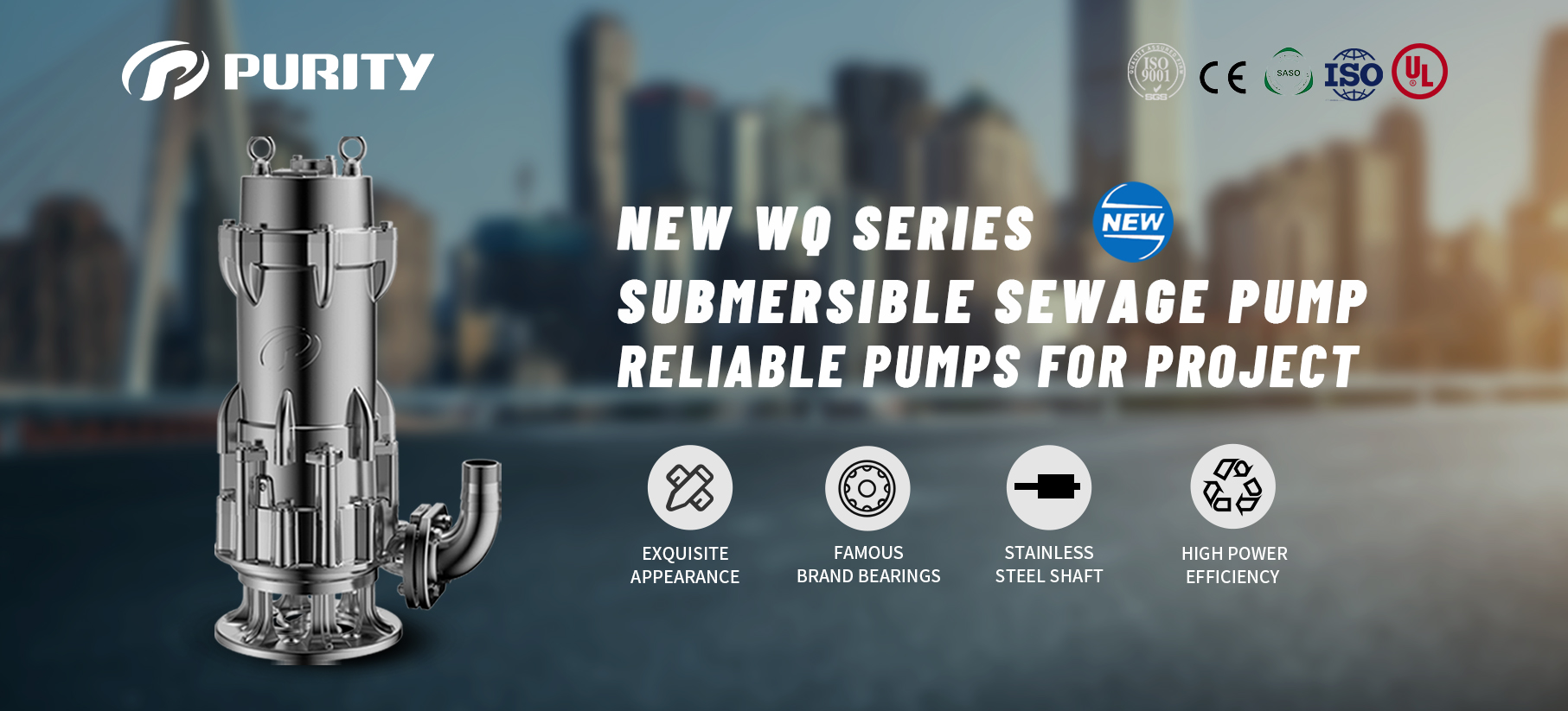 Purity Pump centrifugal water pumps industrial inline pumps fire pumps