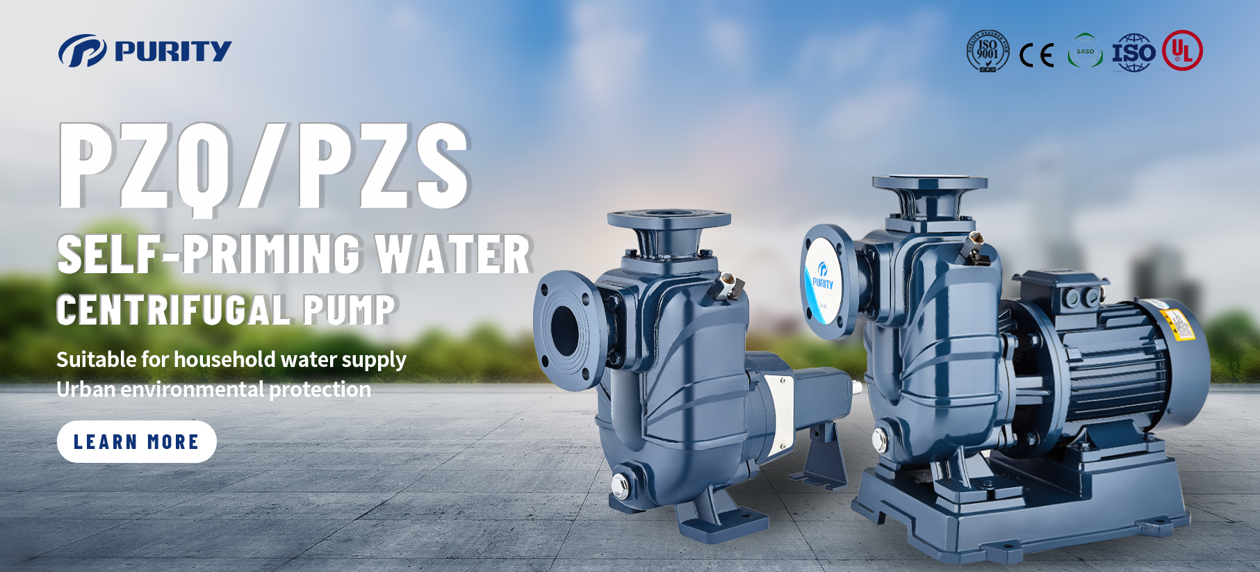 Purity Pump centrifugal water pumps industrial inline pumps fire pumps